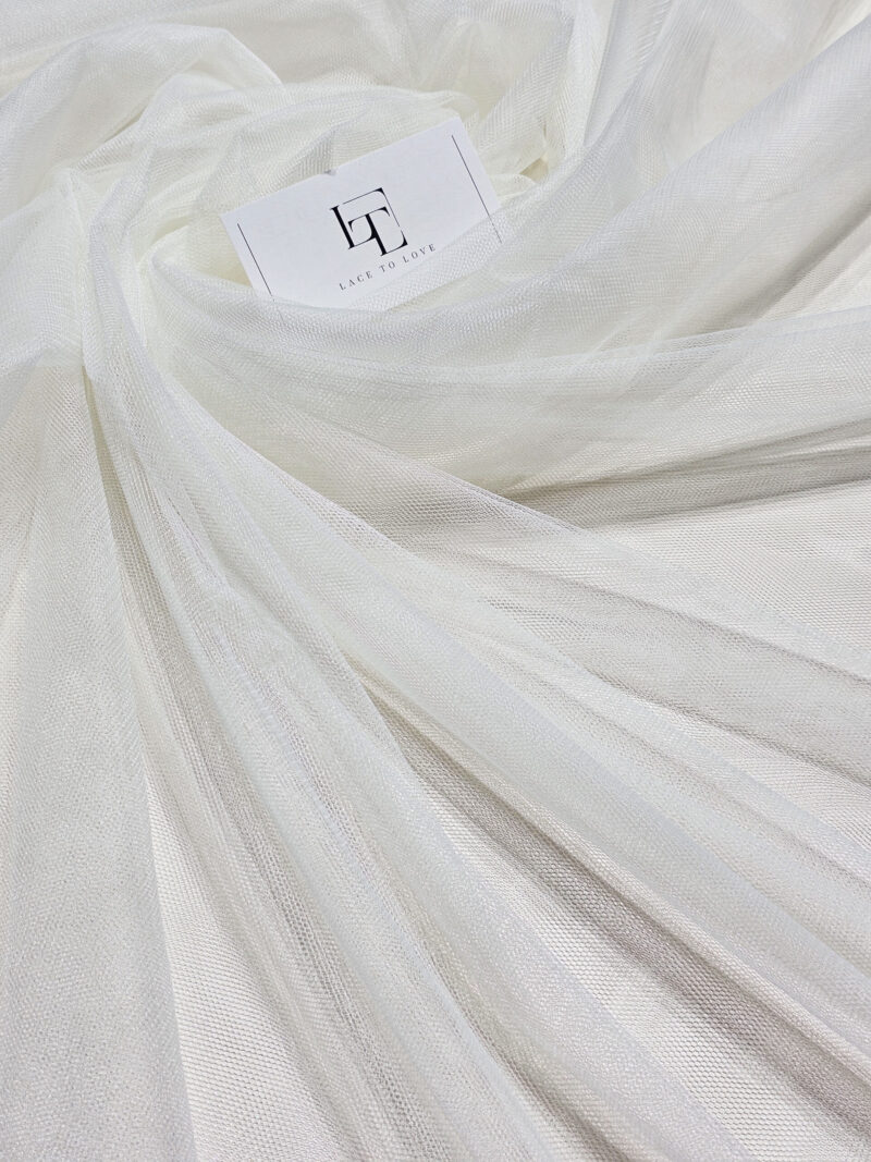 Light ivory soft tulle fabric - Lace To Love